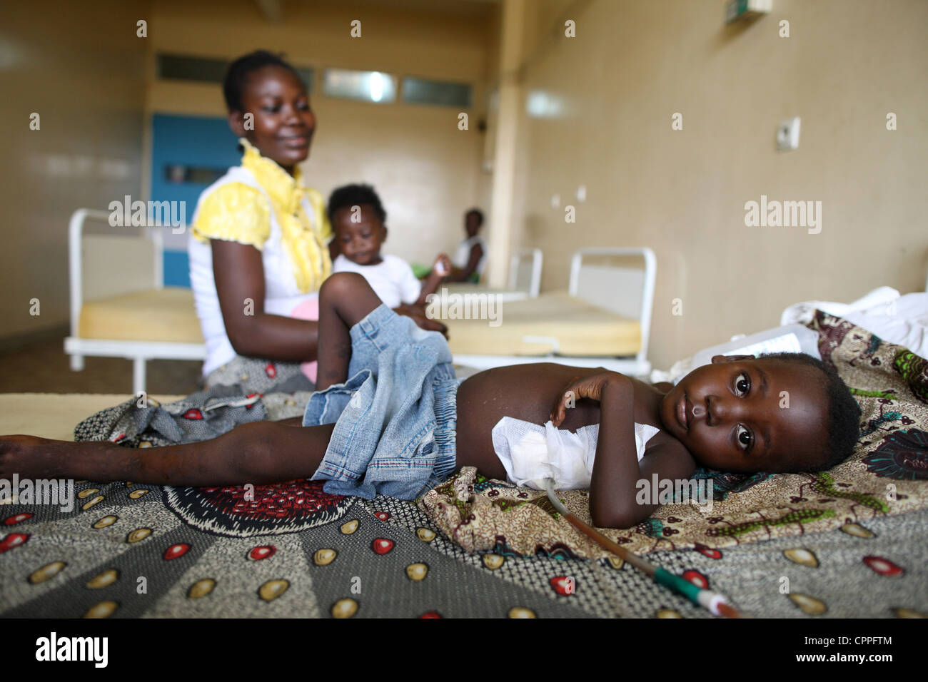 A HOSPITAL IN AFRICA Stock Photo - Alamy