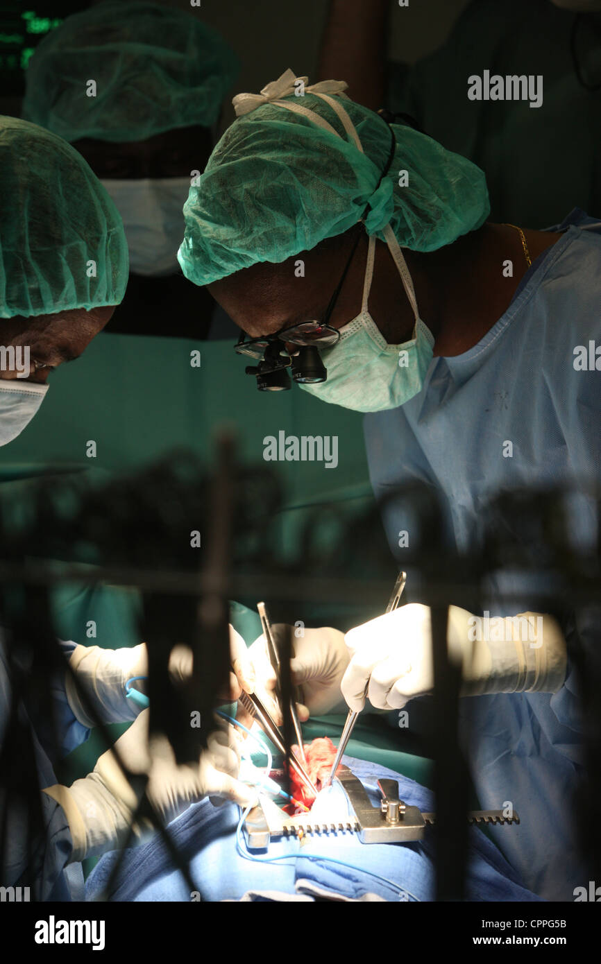 SURGERY IN AFRICA Stock Photo - Alamy