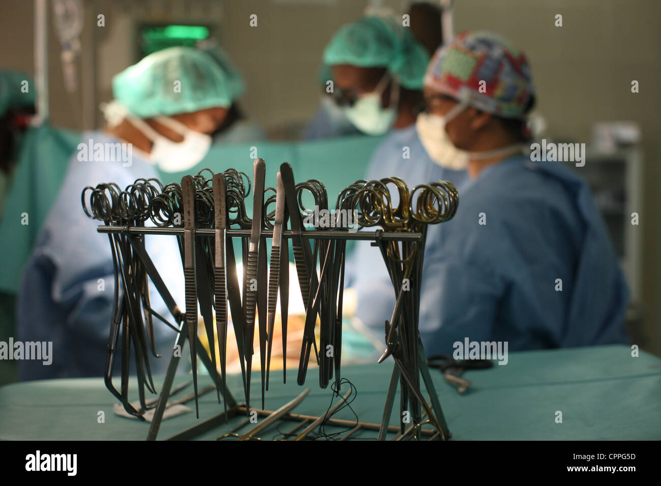 SURGERY IN AFRICA Stock Photo - Alamy