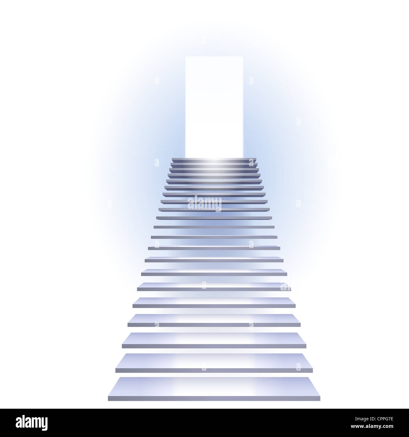 Ladder to success. Illustration on white background Stock Photo - Alamy