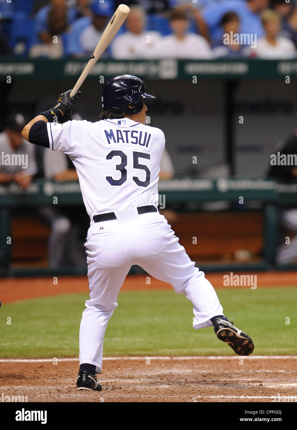 Hideki Matsui (Rays), MAY 29, 2012 - MLB : Japan's Hideki Matsui (35 ...