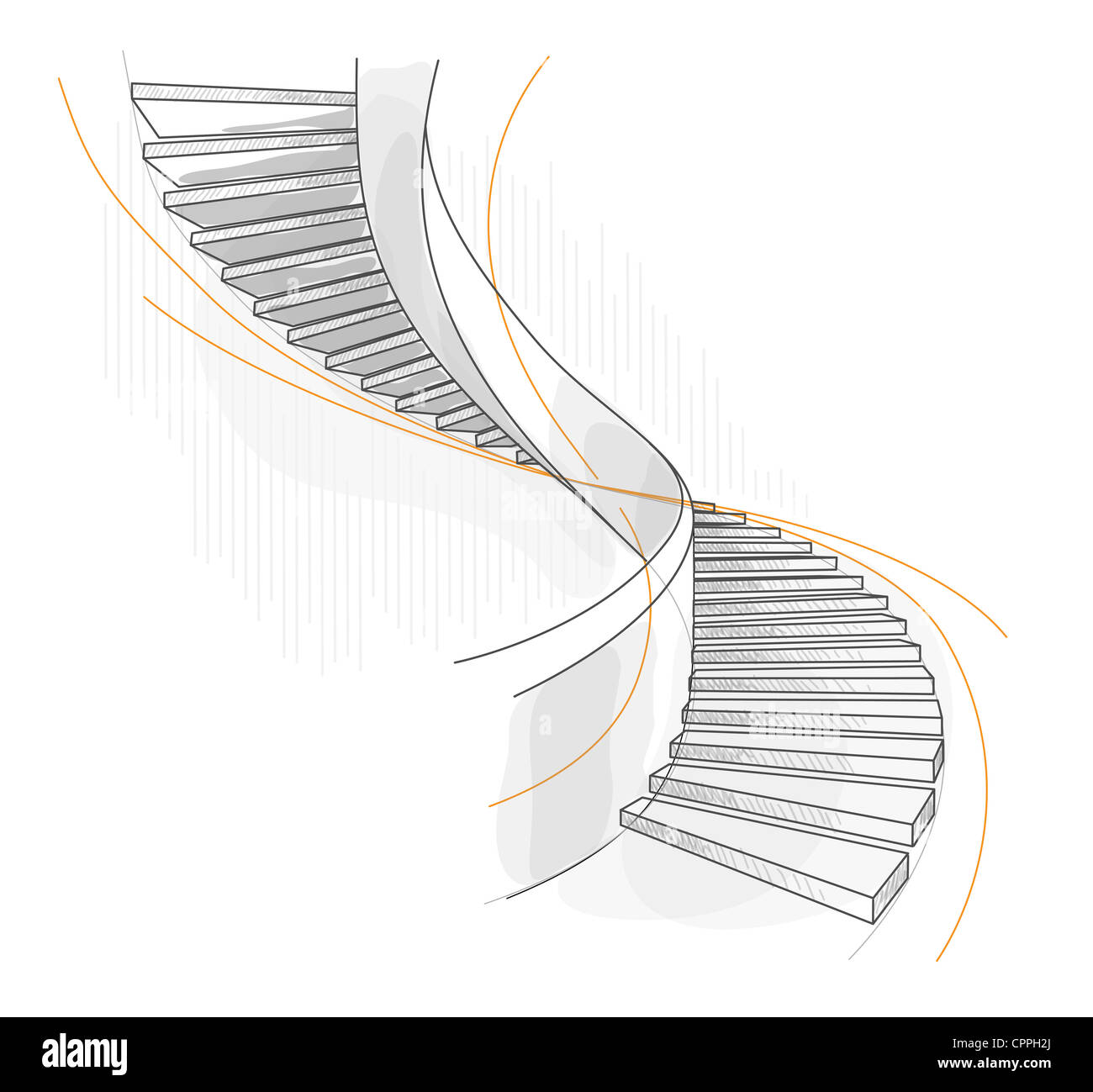Rcc Spiral Staircase Drawing