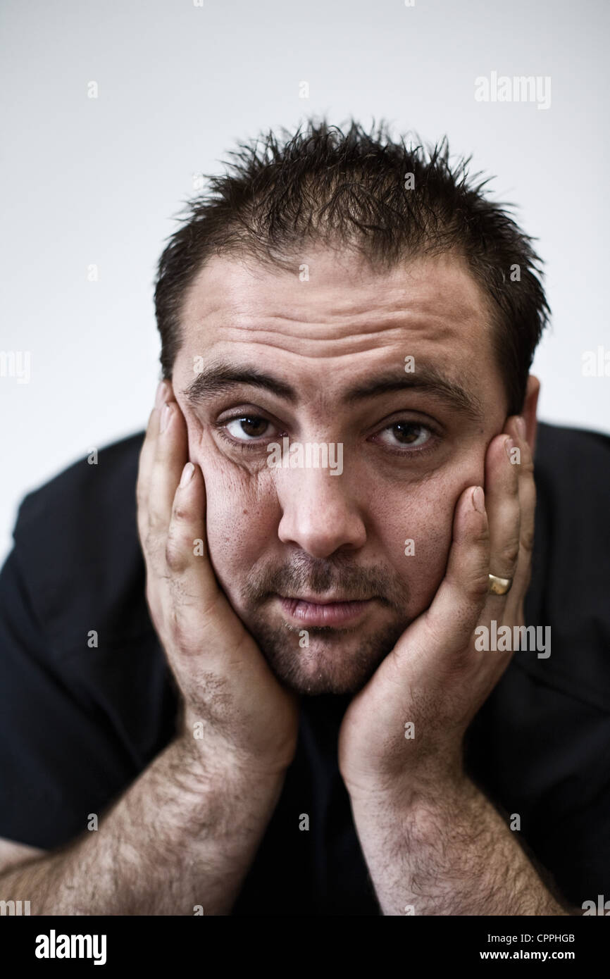 Worry lines hi-res stock photography and images - Alamy