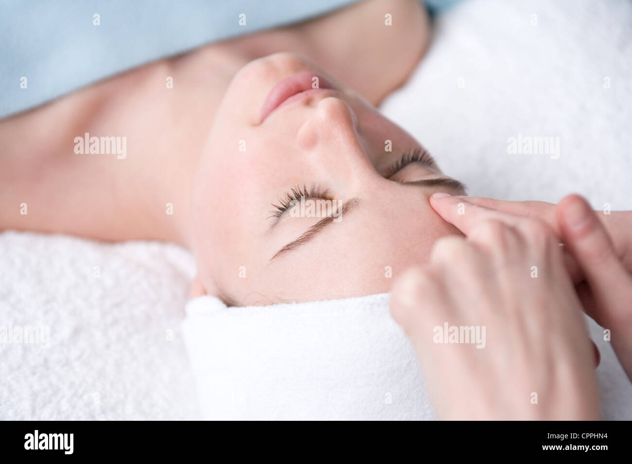 Facial Rejuvenation Therapy Stock Photo - Alamy