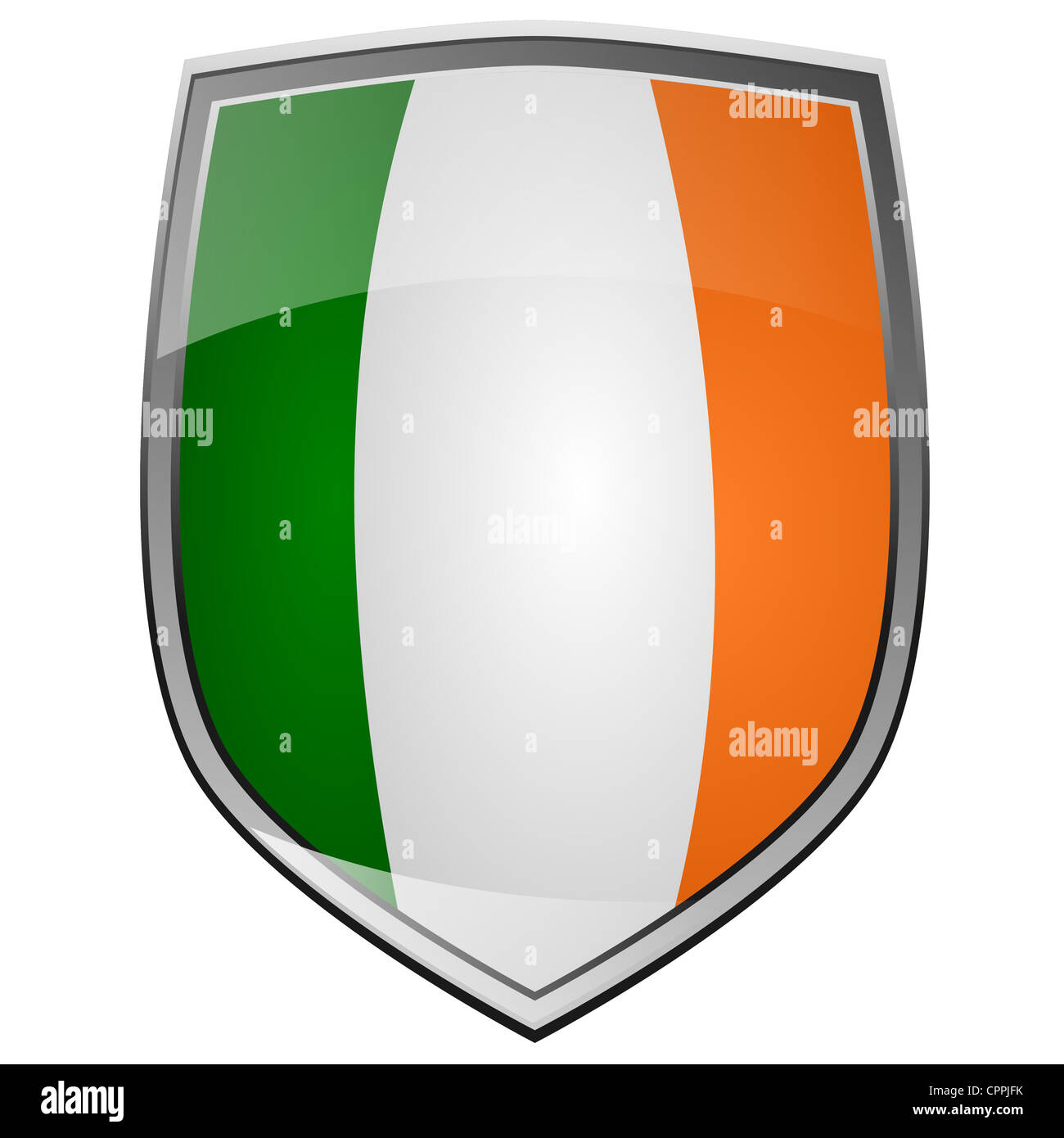 Shield flag outlined hi-res stock photography and images - Alamy