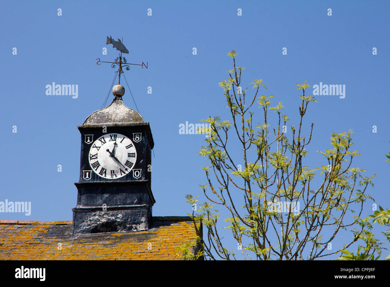 stockbridge village hampshire england uk Stock Photo - Alamy