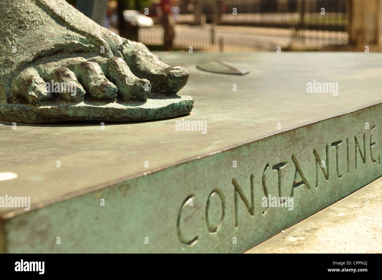 Constantine statue hi-res stock photography and images - Alamy