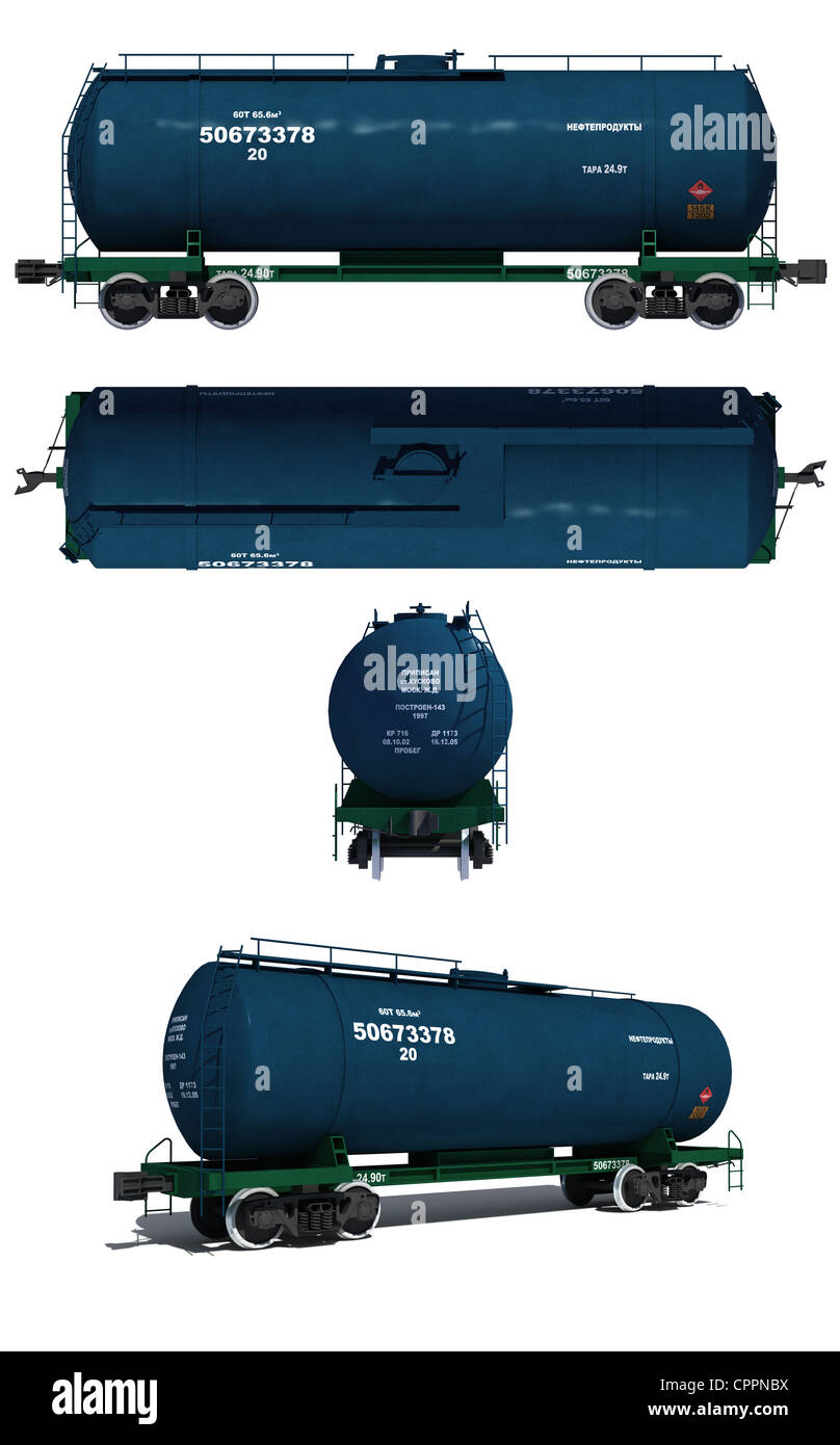 3d render illustration isolated on white: Projections and perspective ...