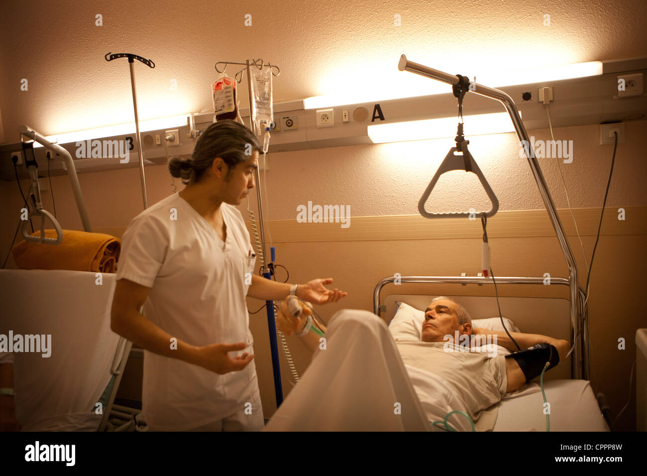 Blood Transfusion Patient High Resolution Stock Photography and Images ...