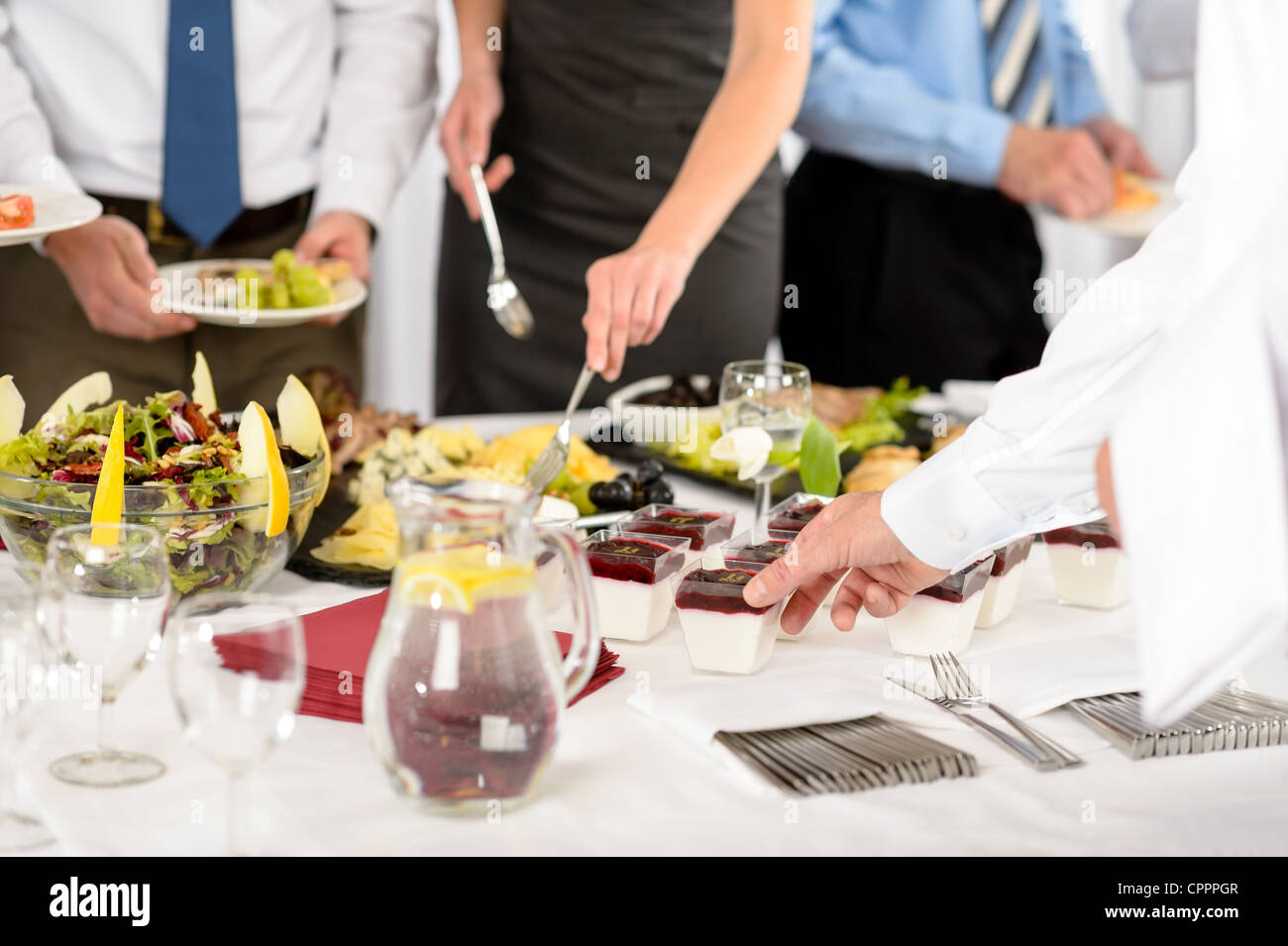 Professional Catering High Resolution Stock Photography and Images - Alamy
