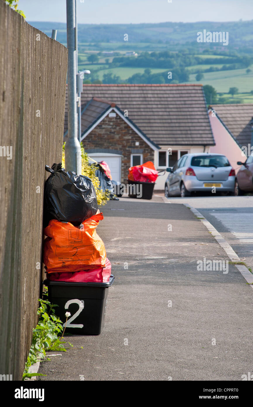 Cornwall recycling domestic hi-res stock photography and images - Alamy