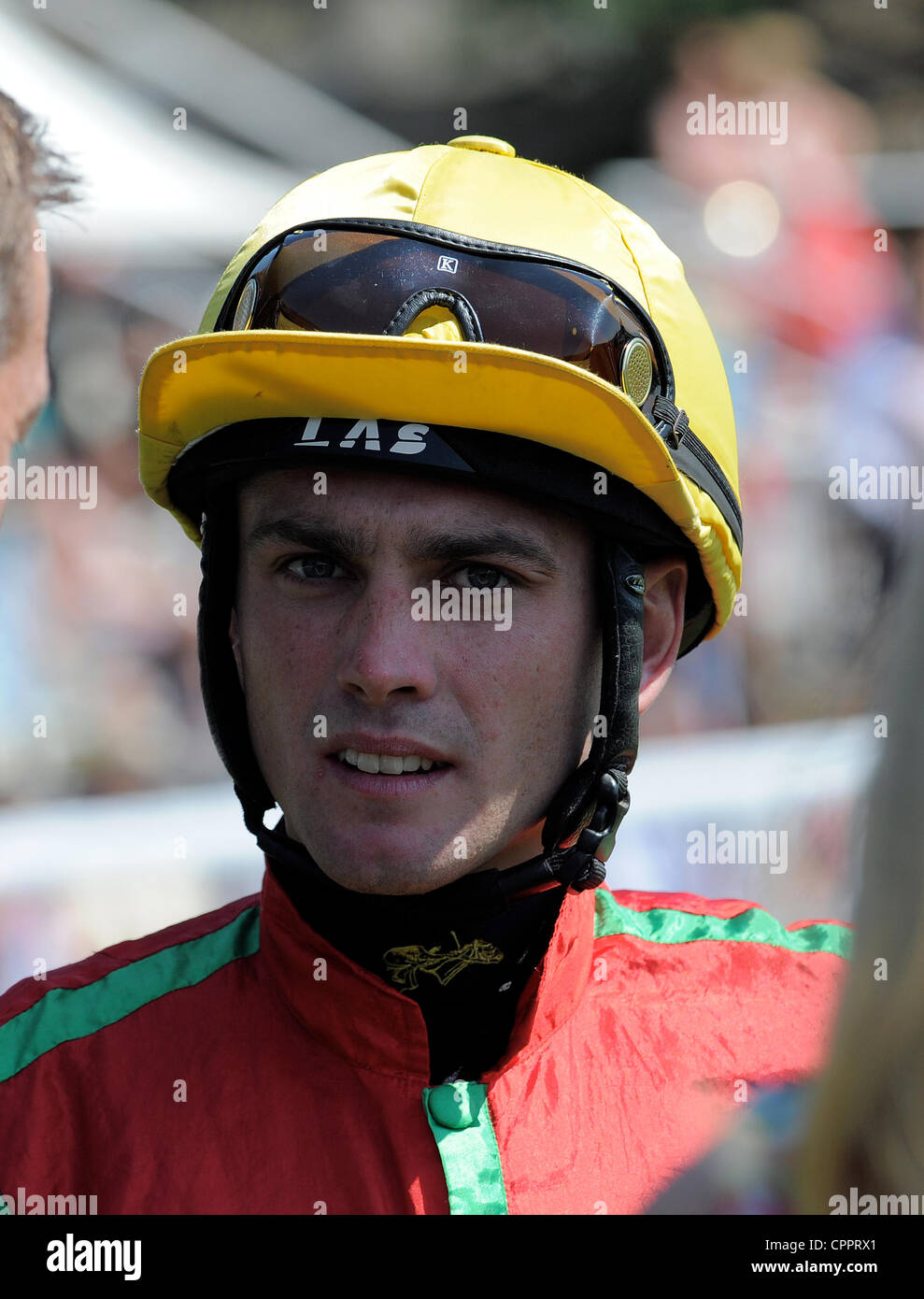 CONOR HARRISON JOCKEY YORK RACECOURSE YORK ENGLAND 26 May 2012 Stock ...
