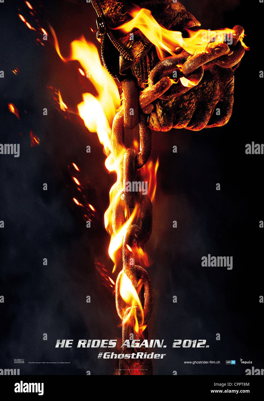 Ghost Rider: Spirit of Vengeance Stock Photo - Alamy