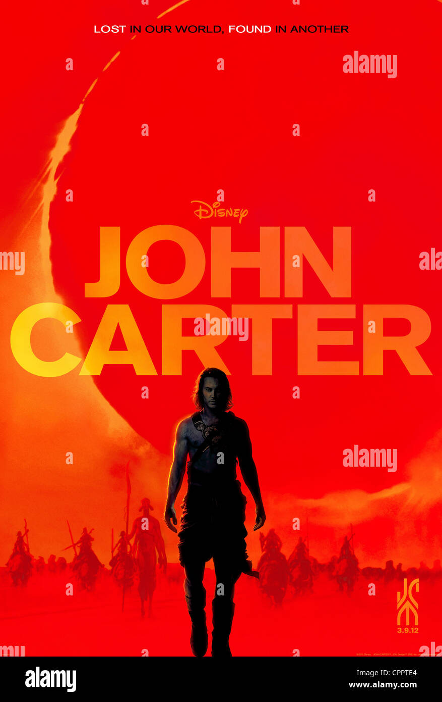 John carter movie poster hi-res stock photography and images - Alamy