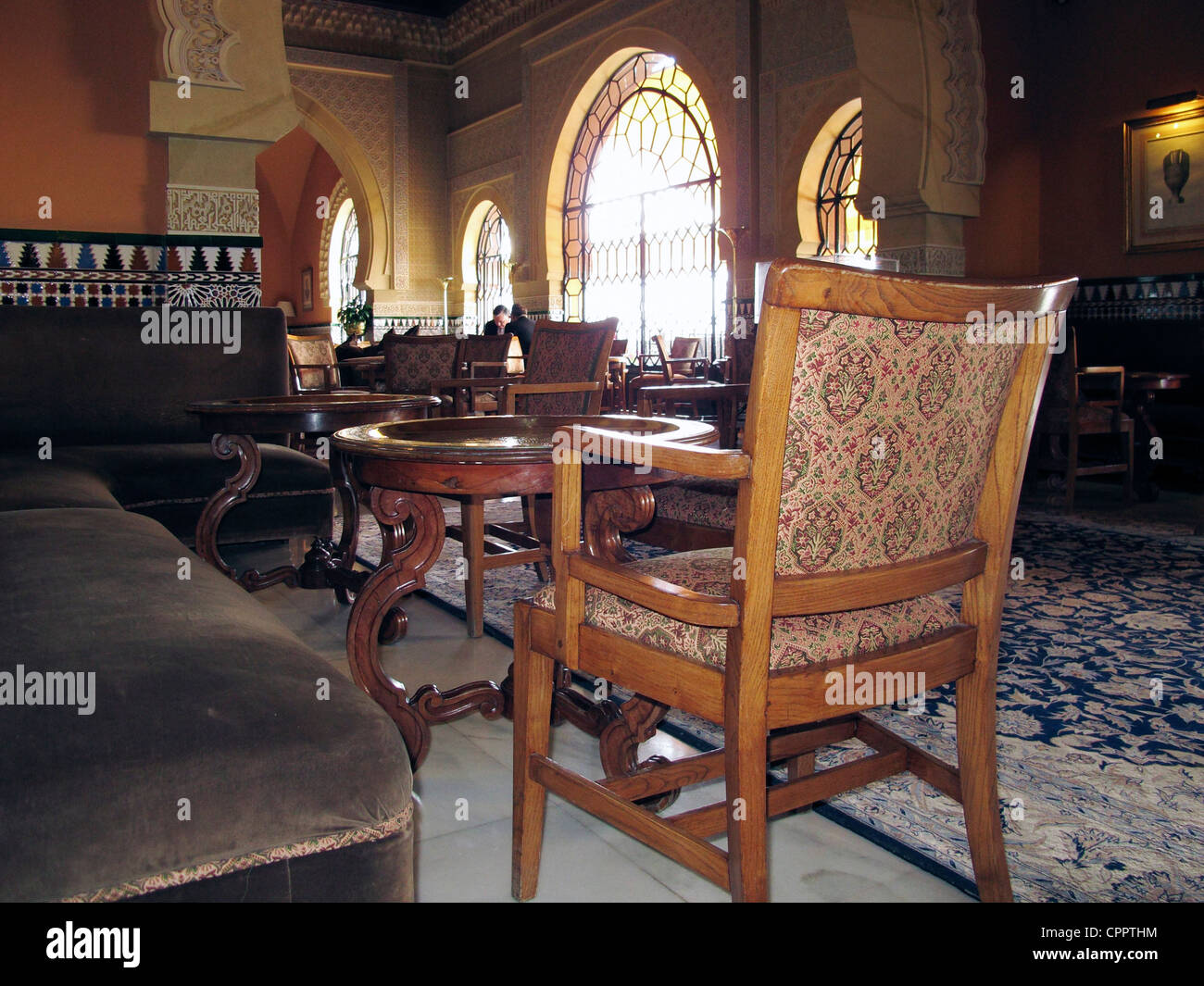 Spain Andalusia Granada Alhambra Palace hotel Stock Photo - Alamy