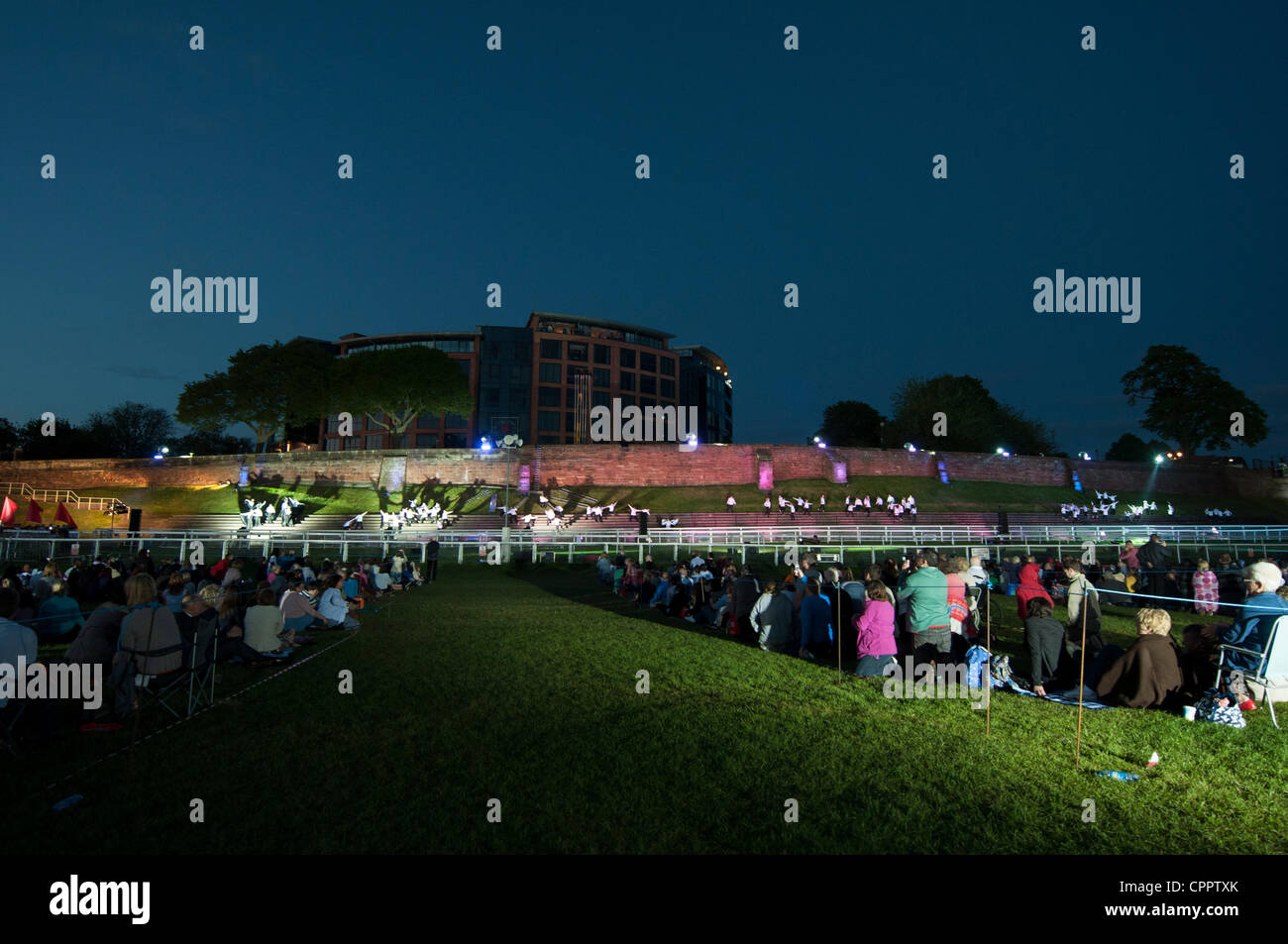 Chester, UK, 29th May, 2012. Chester celebrates the arrival of the ...