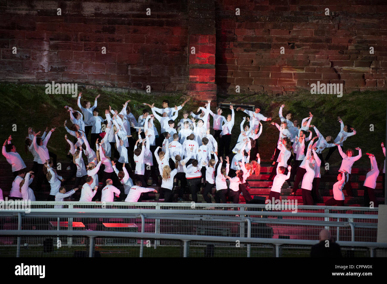 Chester, UK, 29th May, 2012. Chester celebrates the arrival of the ...