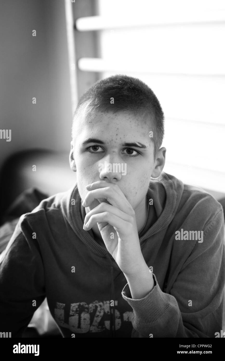Autistic people Black and White Stock Photos & Images - Alamy