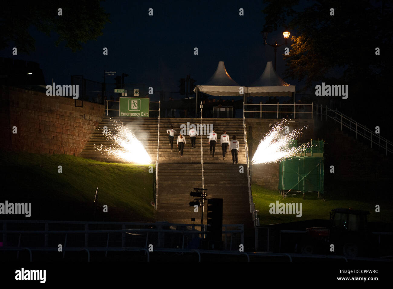 Chester, UK, 29th May, 2012. Chester celebrates the arrival of the ...