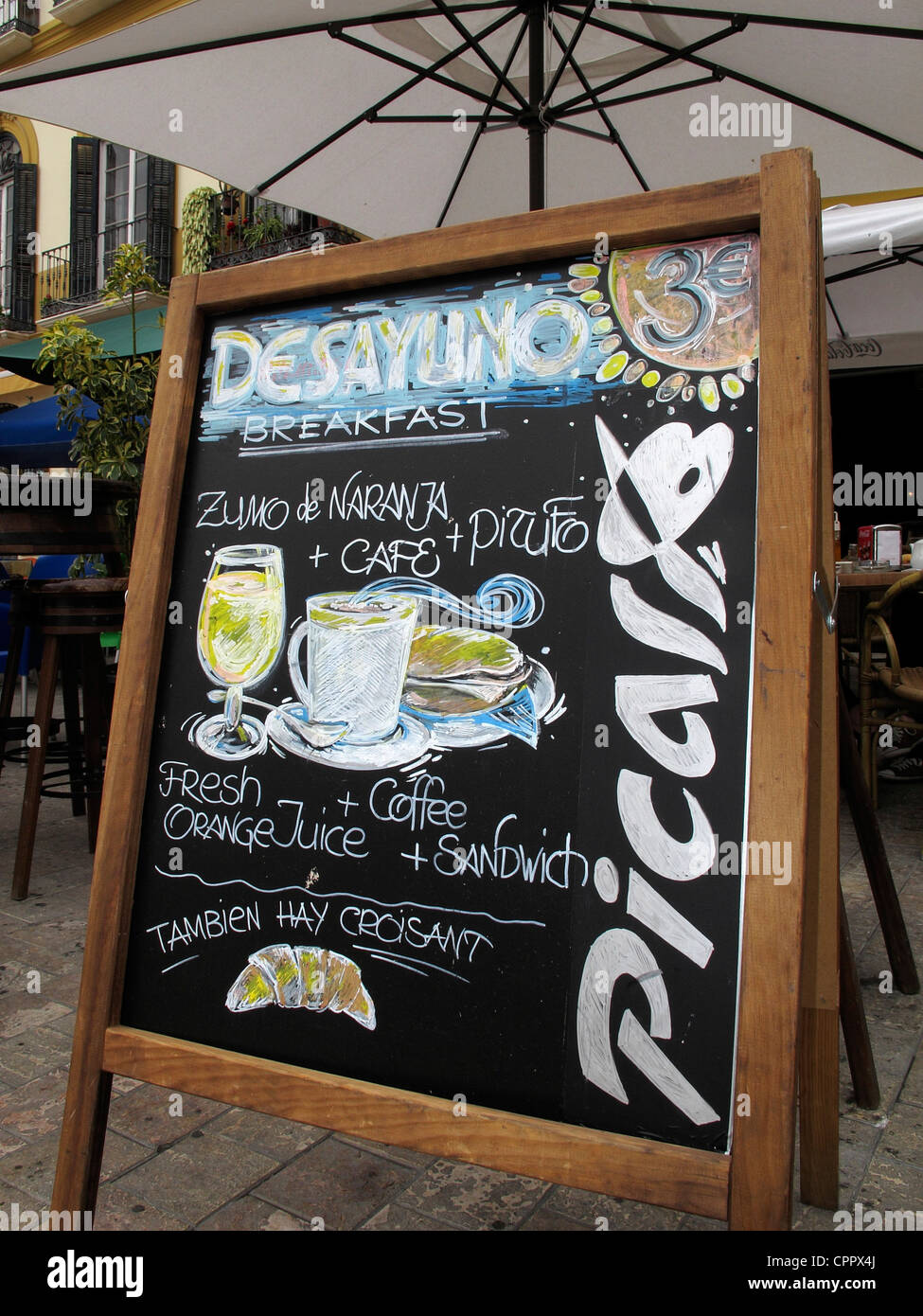 Spain bar menu hi-res stock photography and images - Alamy