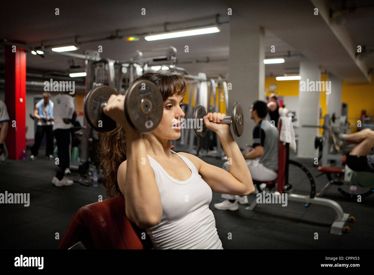 Arm muscle exercises hi-res stock photography and images - Alamy