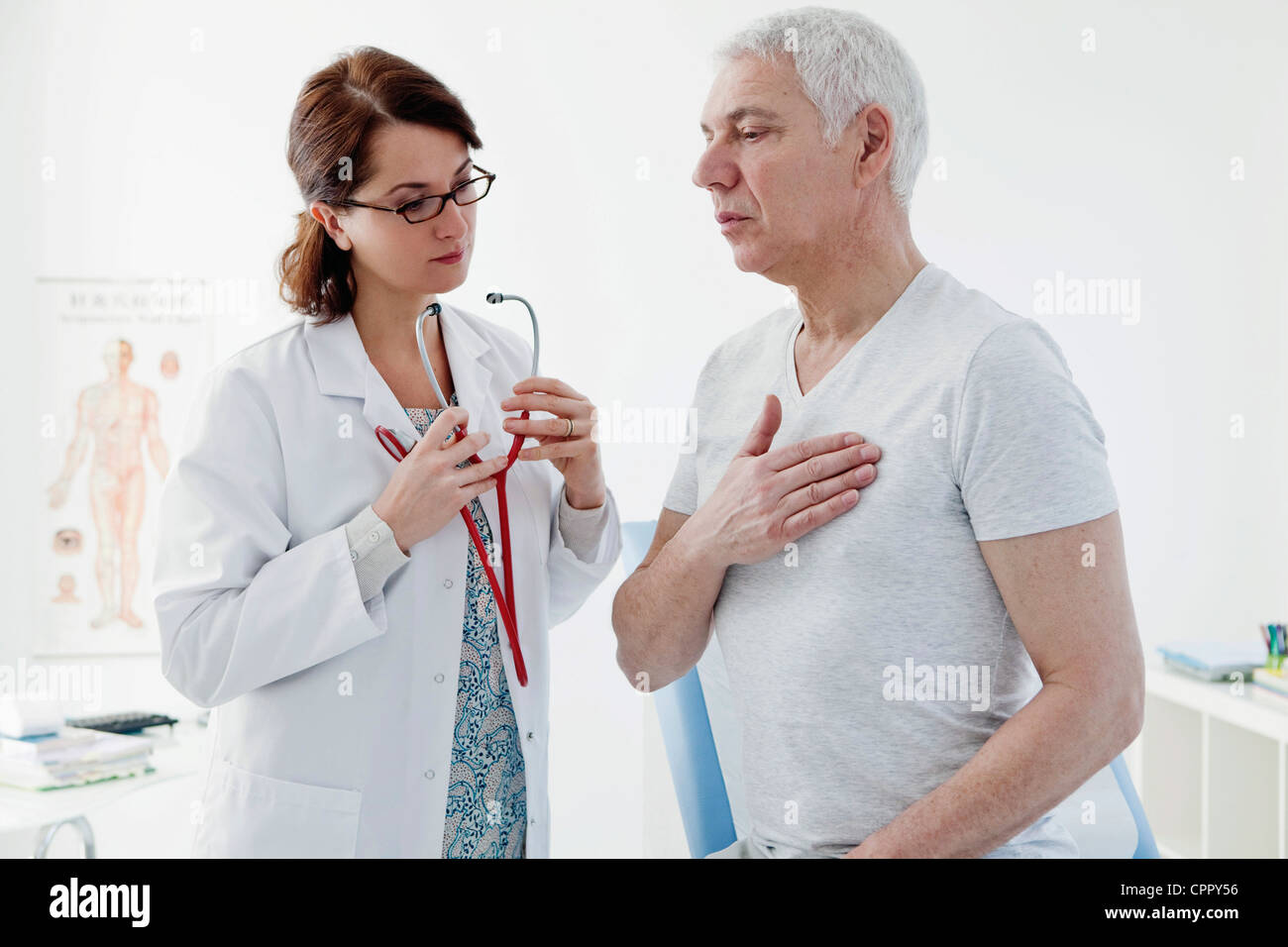 CONSULTATION IN CARDIOLOGY Stock Photo - Alamy