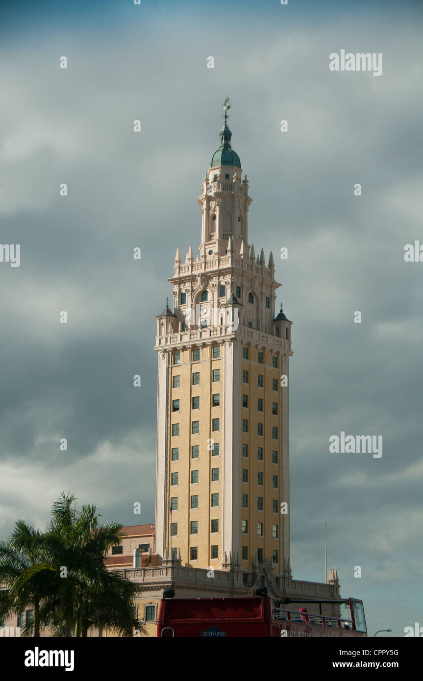 Freedom tower, Miami Florida USA Stock Photo - Alamy
