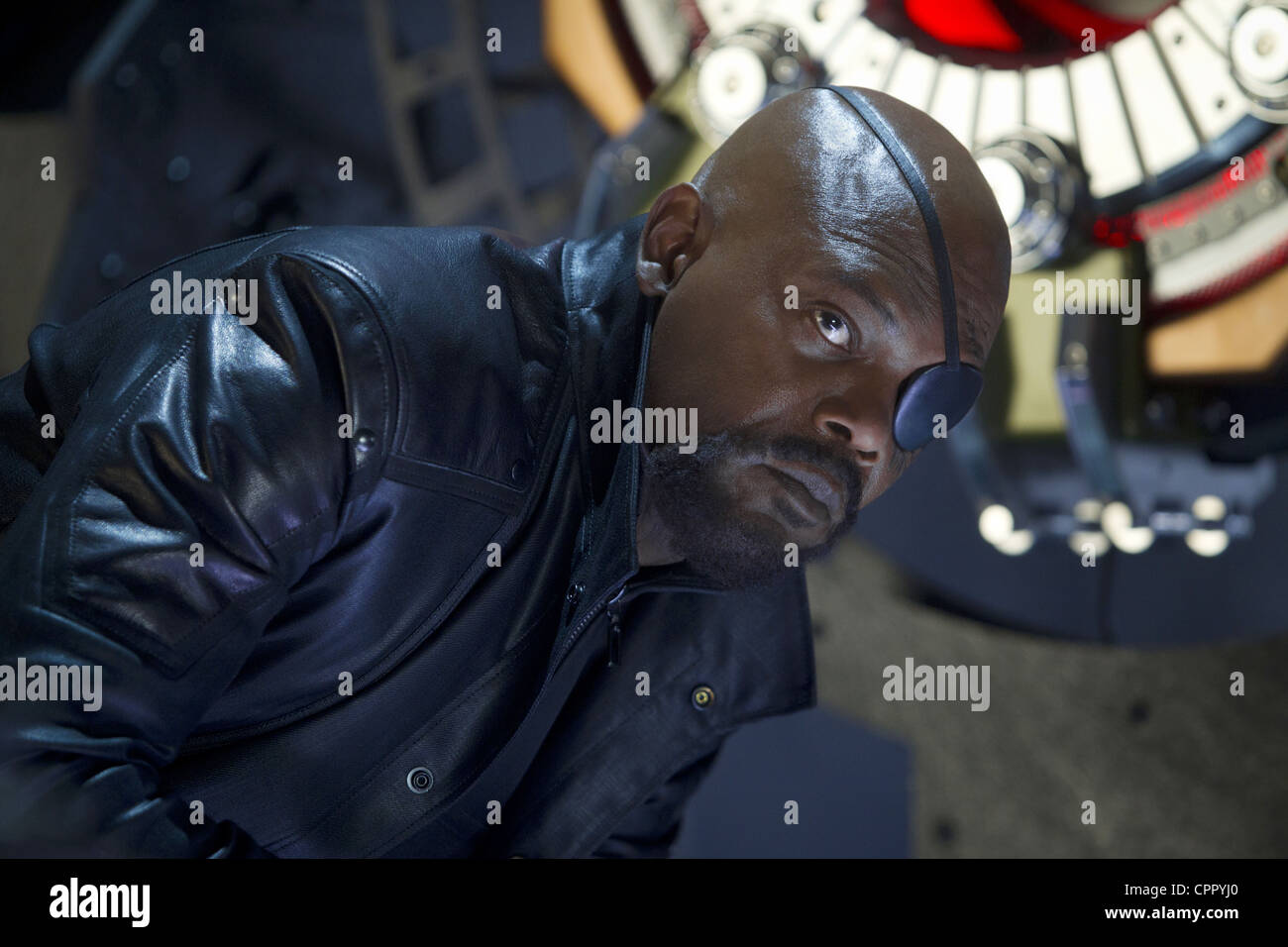 Samuel jackson bald hi-res stock photography and images - Alamy