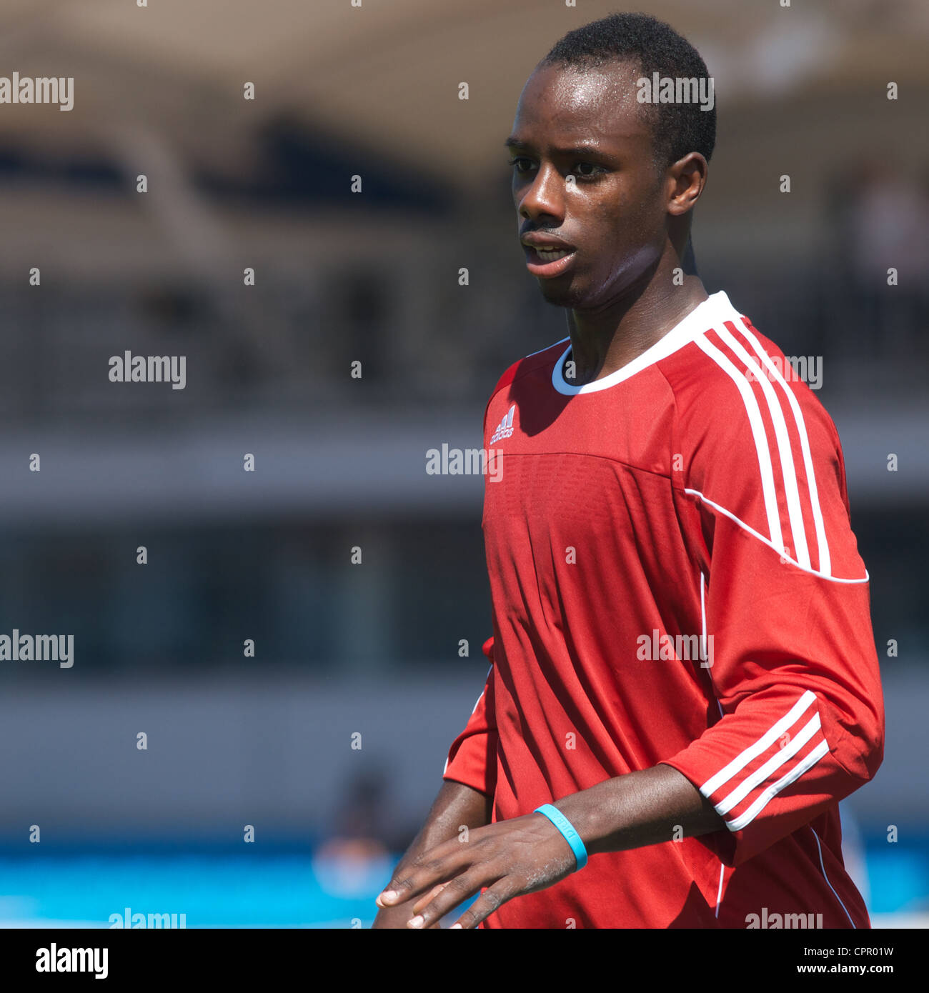 ibrahima diallo, great britain paralympic footballer Stock Photo - Alamy