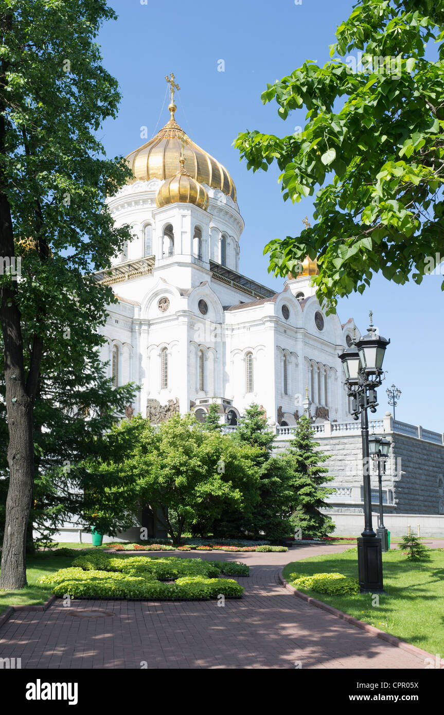 Cathedral of Christ the Saviour in Moscow Stock Photo - Alamy