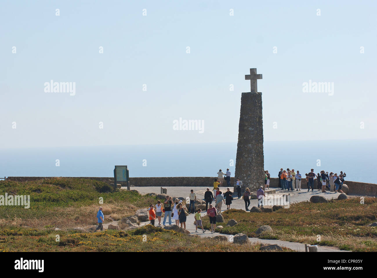 Cross at cabo da roca hi-res stock photography and images - Alamy