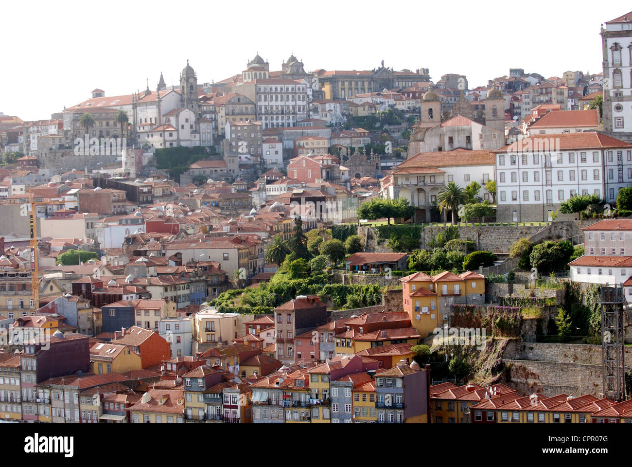 Rooftop view of porto hi-res stock photography and images - Alamy