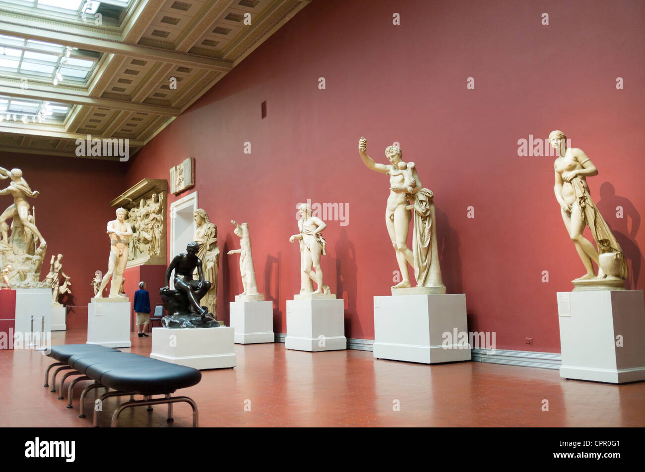 Indoors of Pushkin Museum of Fine Arts in Moscow Stock Photo - Alamy