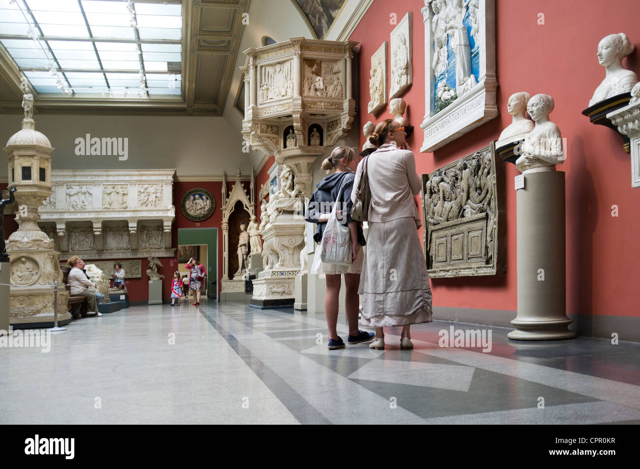 Indoors of Pushkin Museum of Fine Arts in Moscow Stock Photo - Alamy