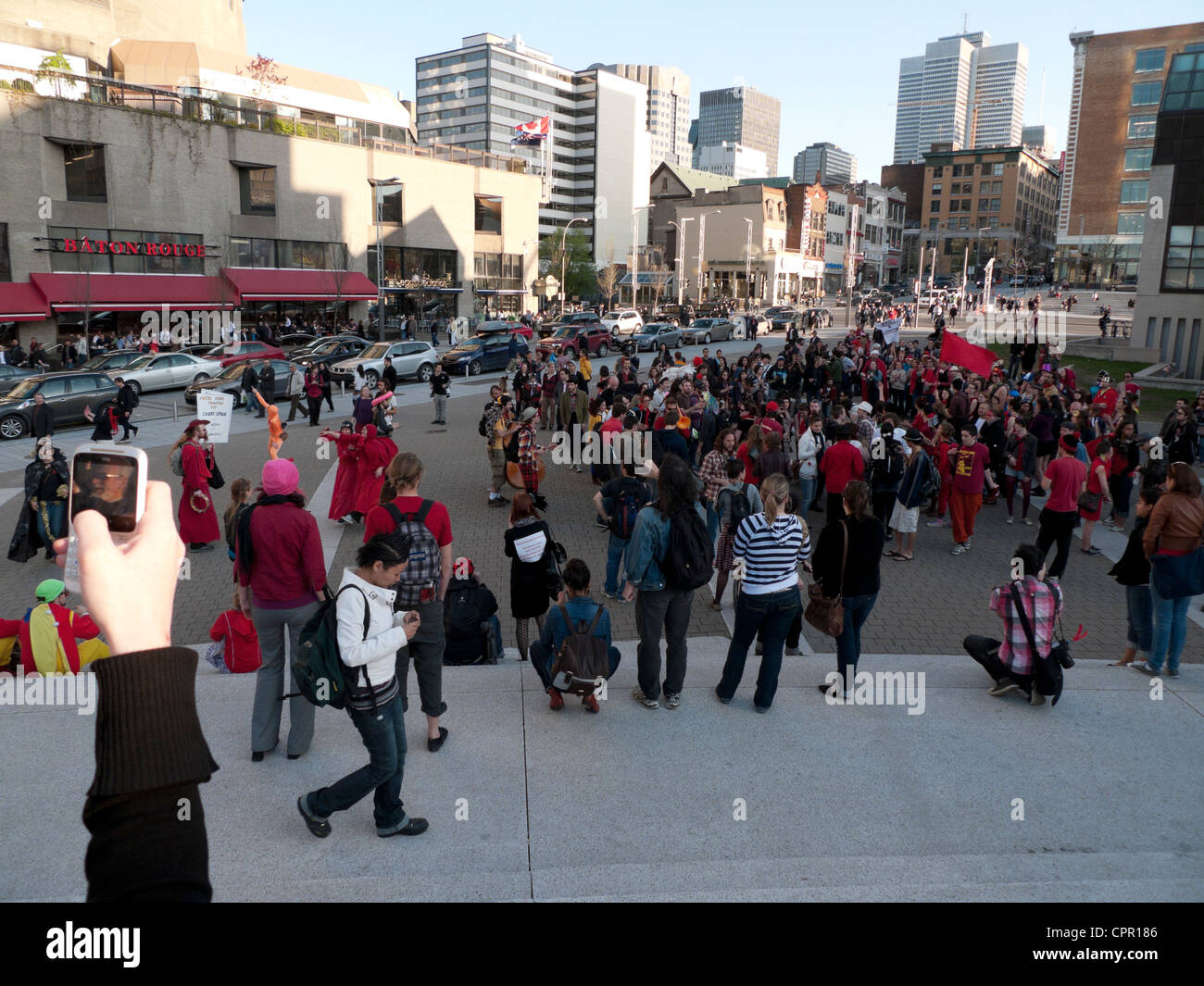 Demonstration in canada city center hi-res stock photography and images ...