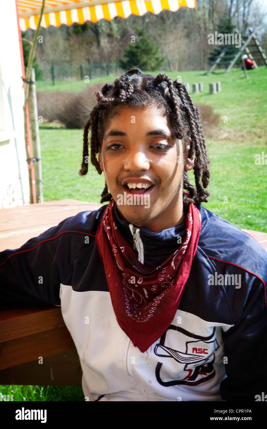 Autistic individual hi-res stock photography and images - Alamy