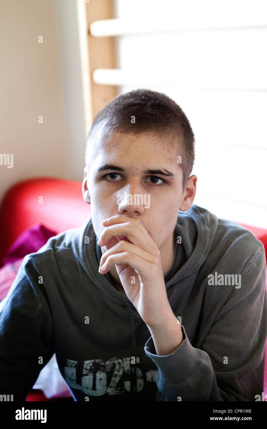Autistic individual hi-res stock photography and images - Alamy