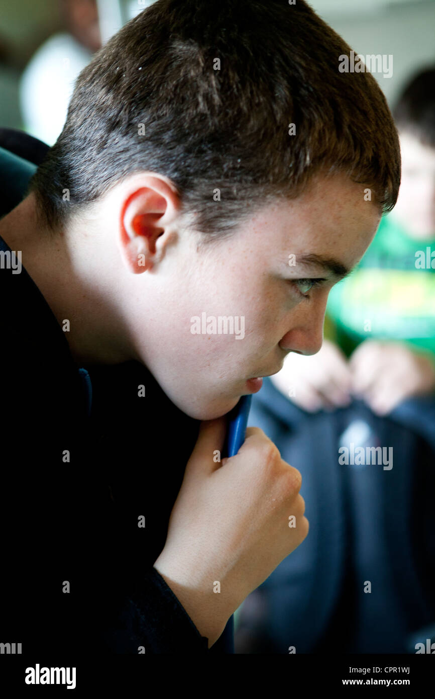 Autistic individual hi-res stock photography and images - Alamy