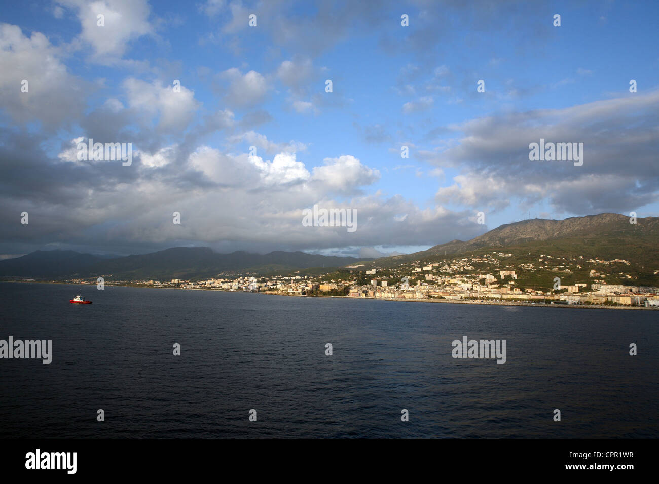 Port of Bastia Corsica France Europe Stock Photo - Alamy
