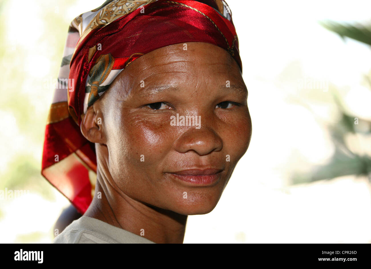 Nama Lady in red Stock Photo - Alamy