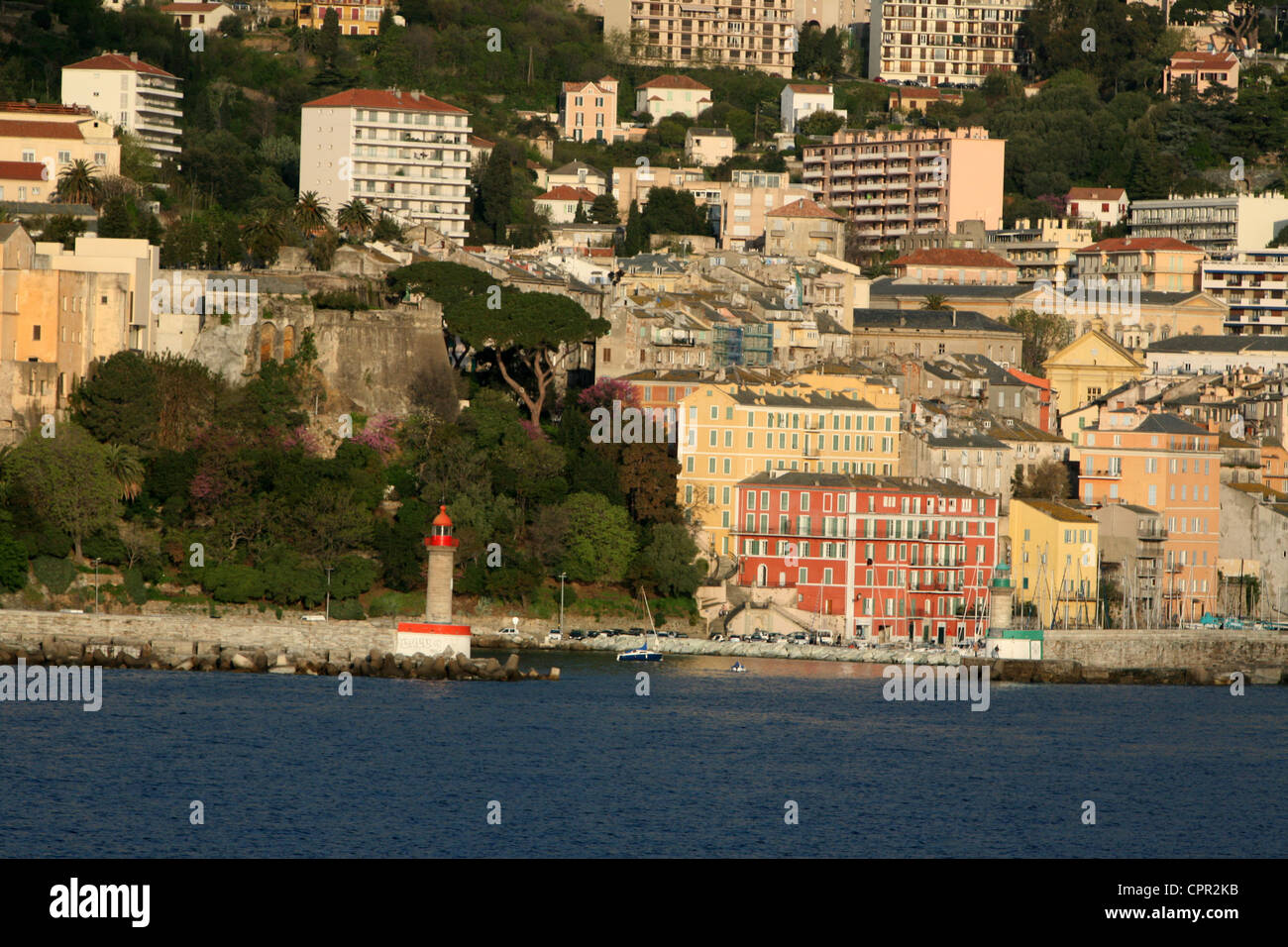 Port of Bastia Corsica France Europe Stock Photo - Alamy