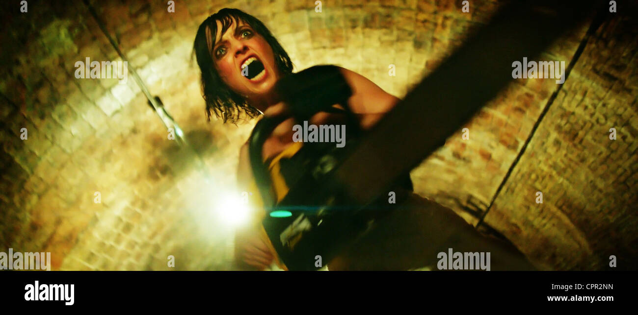 Chainsaw woman chain saw hi-res stock photography and images - Alamy
