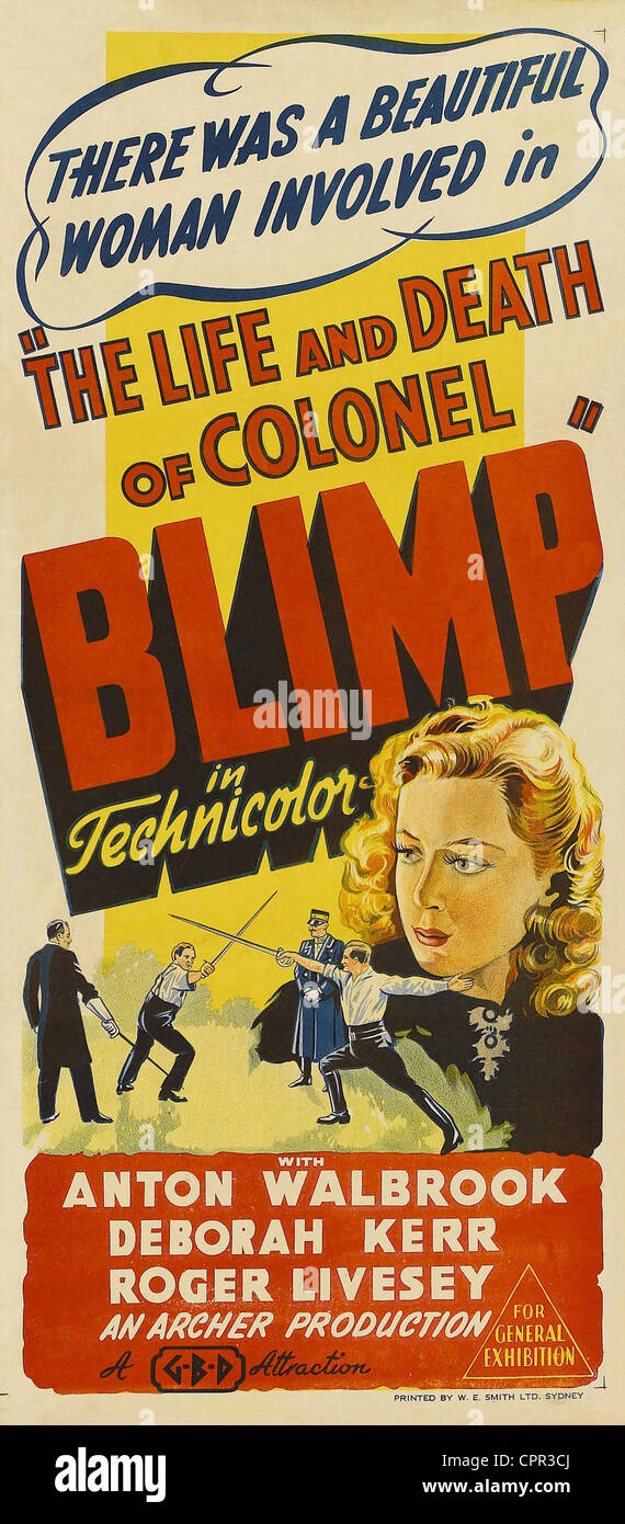 The Life And Death Of Colonel Blimp Poster