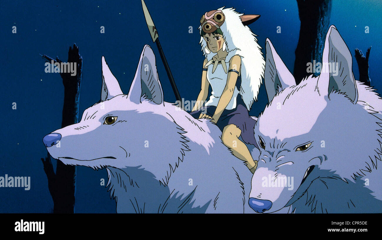 Prinses Mononoke Wolf Lach Princess Mononoke | Criticless