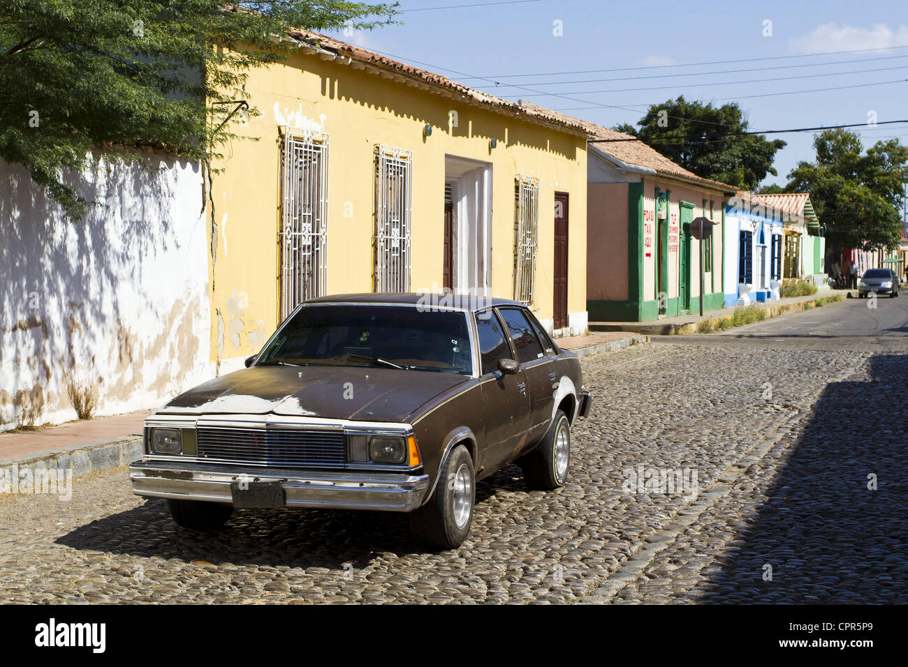 May 18, 2012 - Coro, Falcon, Venezuela - Street in historic center. One ...