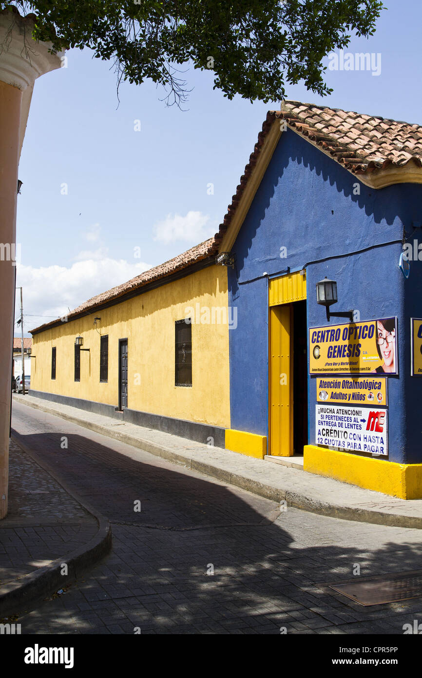 May 19, 2012 - Coro, Falcon, Venezuela - Street in historic center. One ...