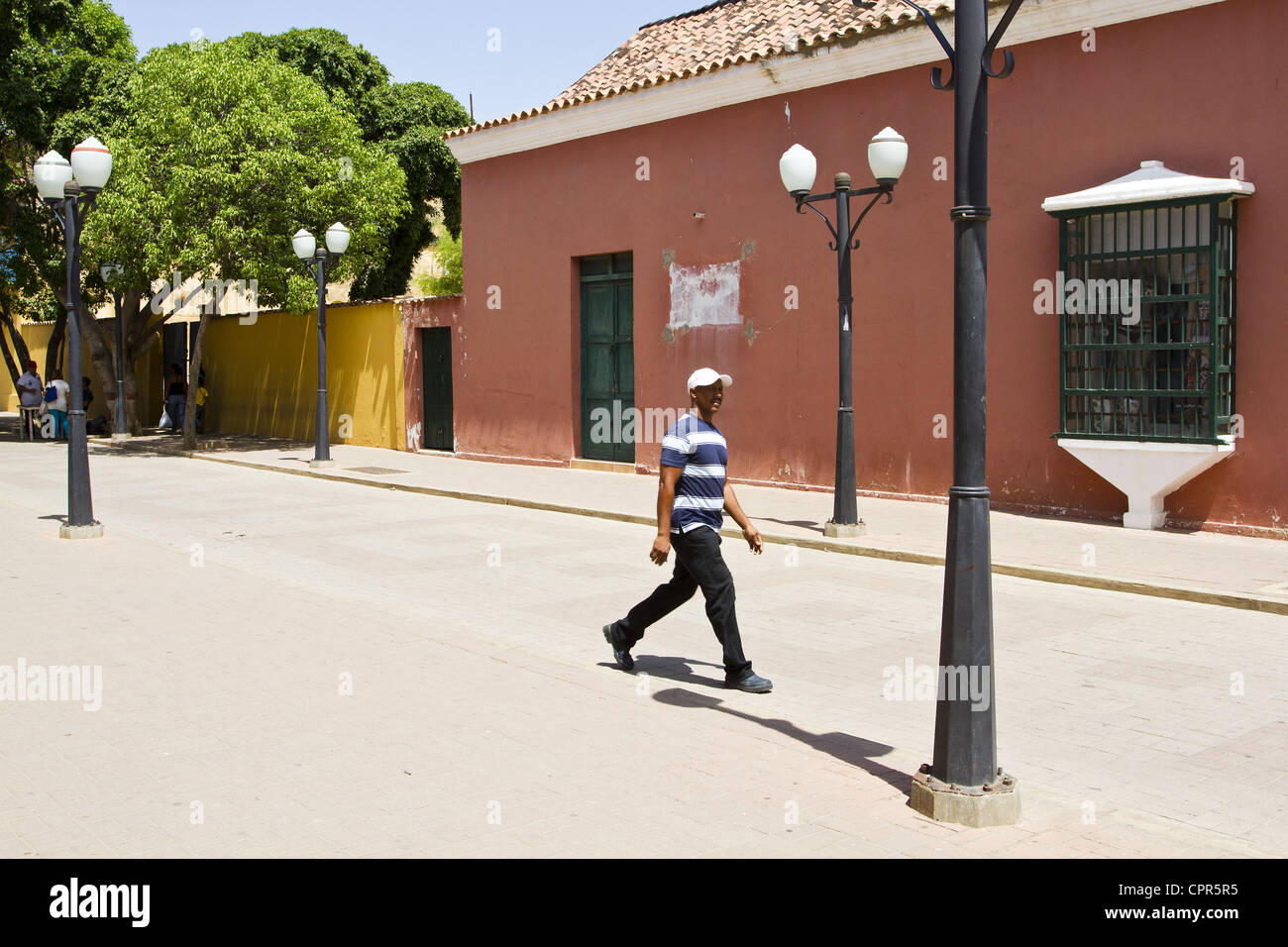 May 19, 2012 - Coro, Falcon, Venezuela - Street in historic center. One ...