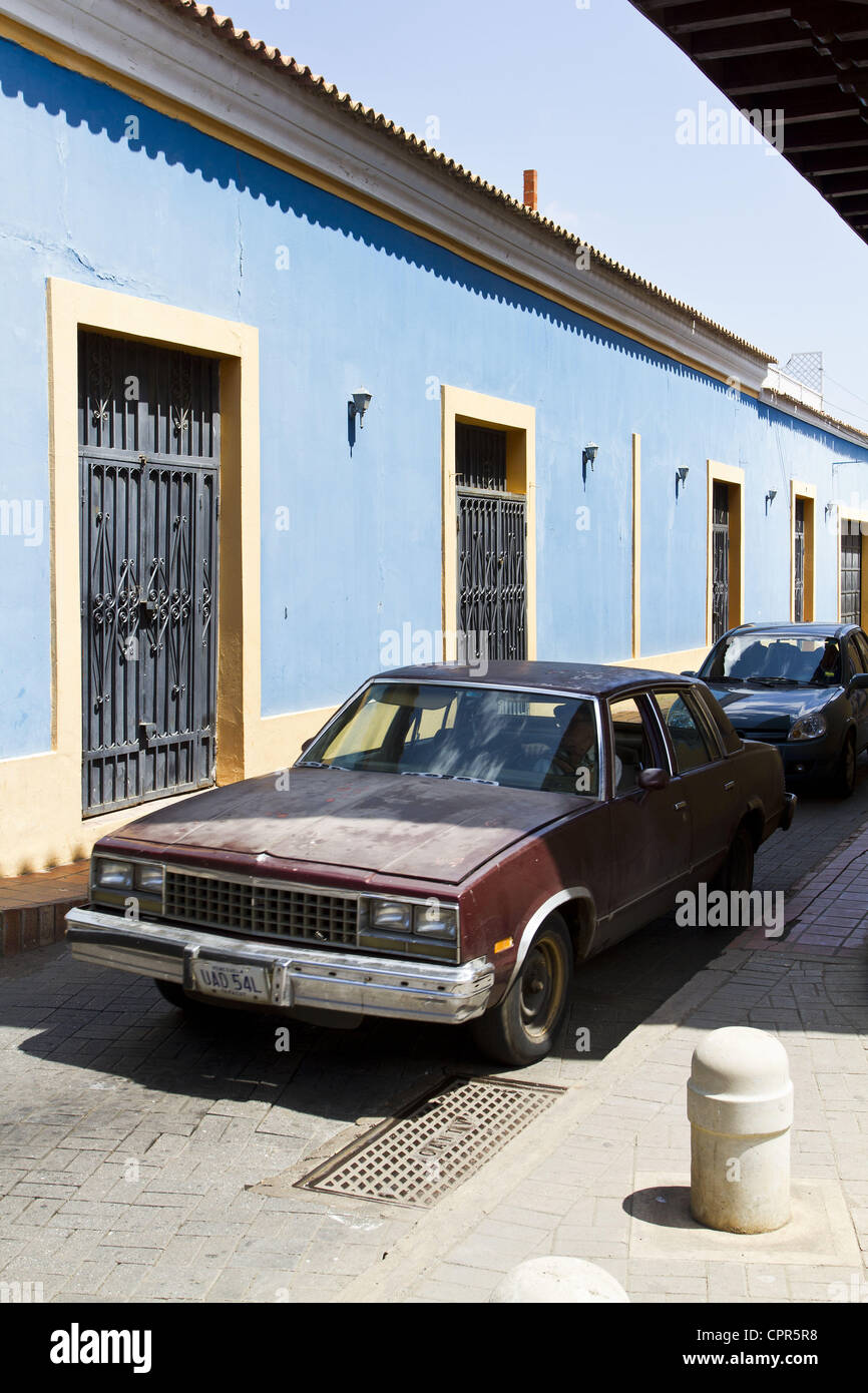 May 19, 2012 - Coro, Falcon, Venezuela - Street in historic center. One ...
