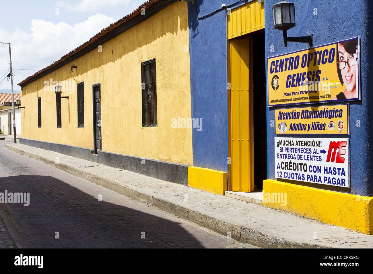 May 19, 2012 - Coro, Falcon, Venezuela - Street in historic center. One ...