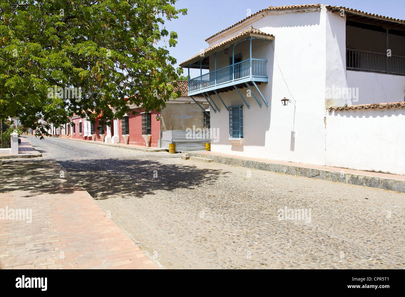 May 20, 2012 - Coro, Falcon, Venezuela - Street in historic center. One ...